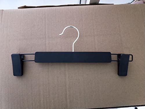 NA Simple Traceless Children's Non Slip Clothes Rack Plastic Multifunctional Adult Clothes Rack Clothes Store Clothes Rack Round Hook Black