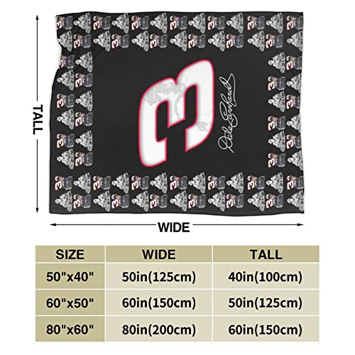 DUMIEOKULA Blanket Flannel Fleece Plush Blanket Throw - Super Soft Warm Lightweight Microfiber Blanket for Chair, Sofa, Couch, Camping, Travel, Black, 50''x40''