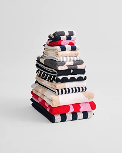 MARIMEKKO - Kaksi Raitaa Terry Cotton Guest Towel (Dark Blue)