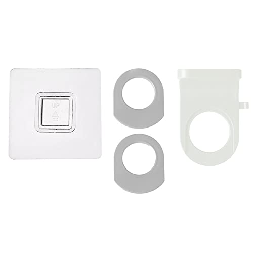 jomgeroz Wall Mounted Shower Gel Storage Holder Suction Cup Shampoo Soap Liquid Rack Wall Mounted Shower Gel Holder
