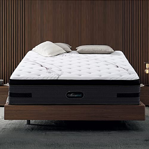 BAENIGHT Hybrid Queen Mattress 13‘’pocket Spring Mattress for Relieving Body Pressure with Individual Pocket Spring and Gel Memory Foam ,Euro Top Medium Firm Affordable Mattress(Queen (U.S. Standard))