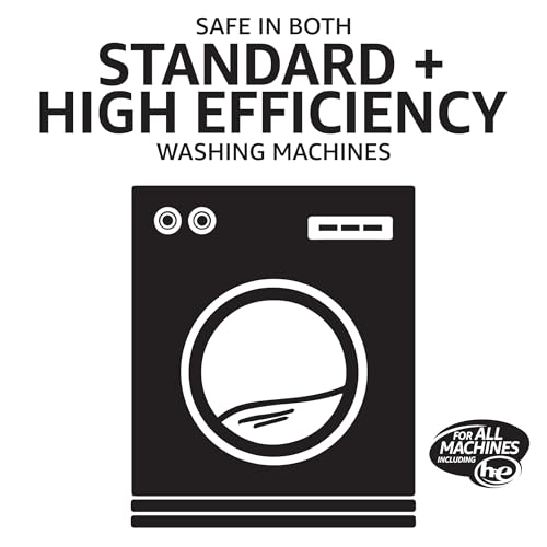 Amazon Basics Laundry Detergent Liquid, Concentrated, Fresh Scent, 110 Loads, 82.5 Fl Oz (Previously Solimo)