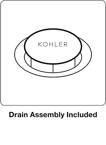 KOHLER 74013-4-2MB Taut Single-Handle Bathroom Sink Faucet, Vibrant Brushed Moderne Brass