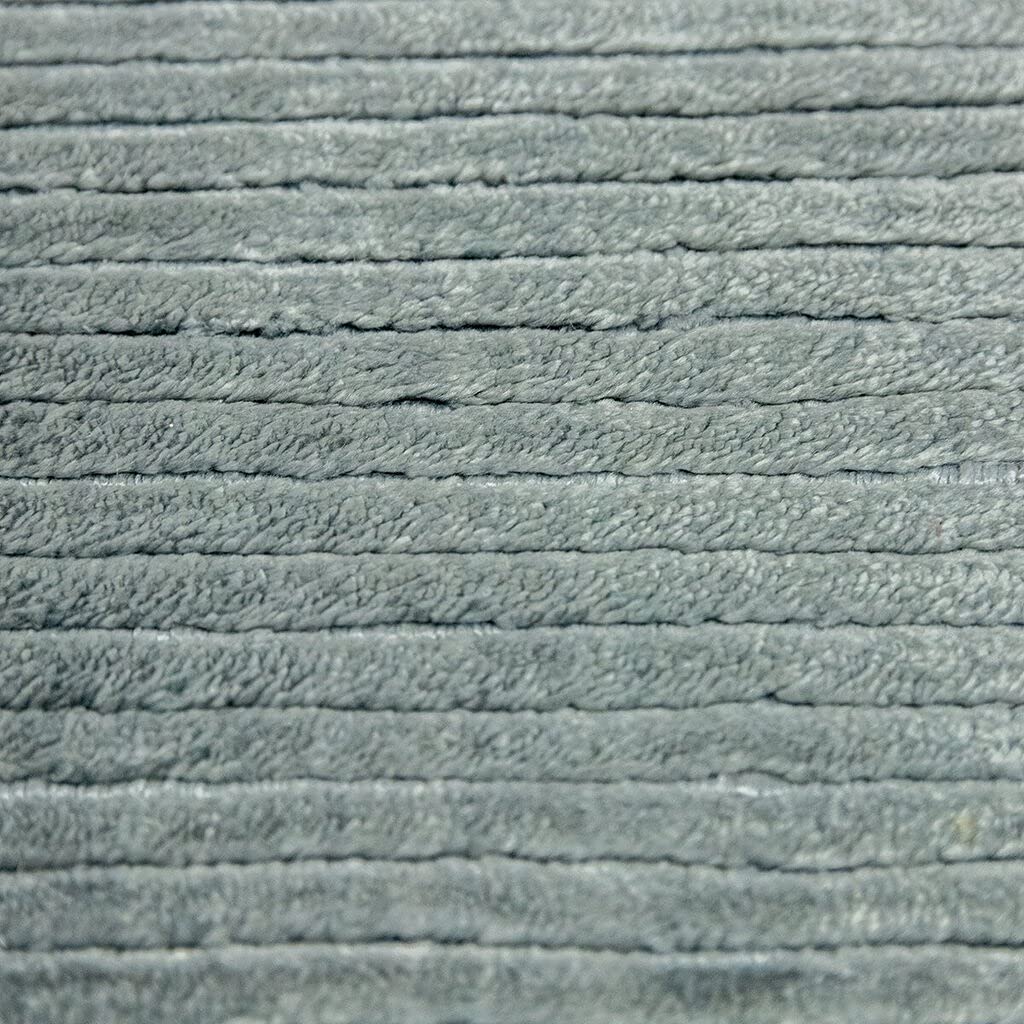 Westside Market India Stripes Gray Rug Handmade Area Rug 100% Wool, 6'0'' x 8'10''