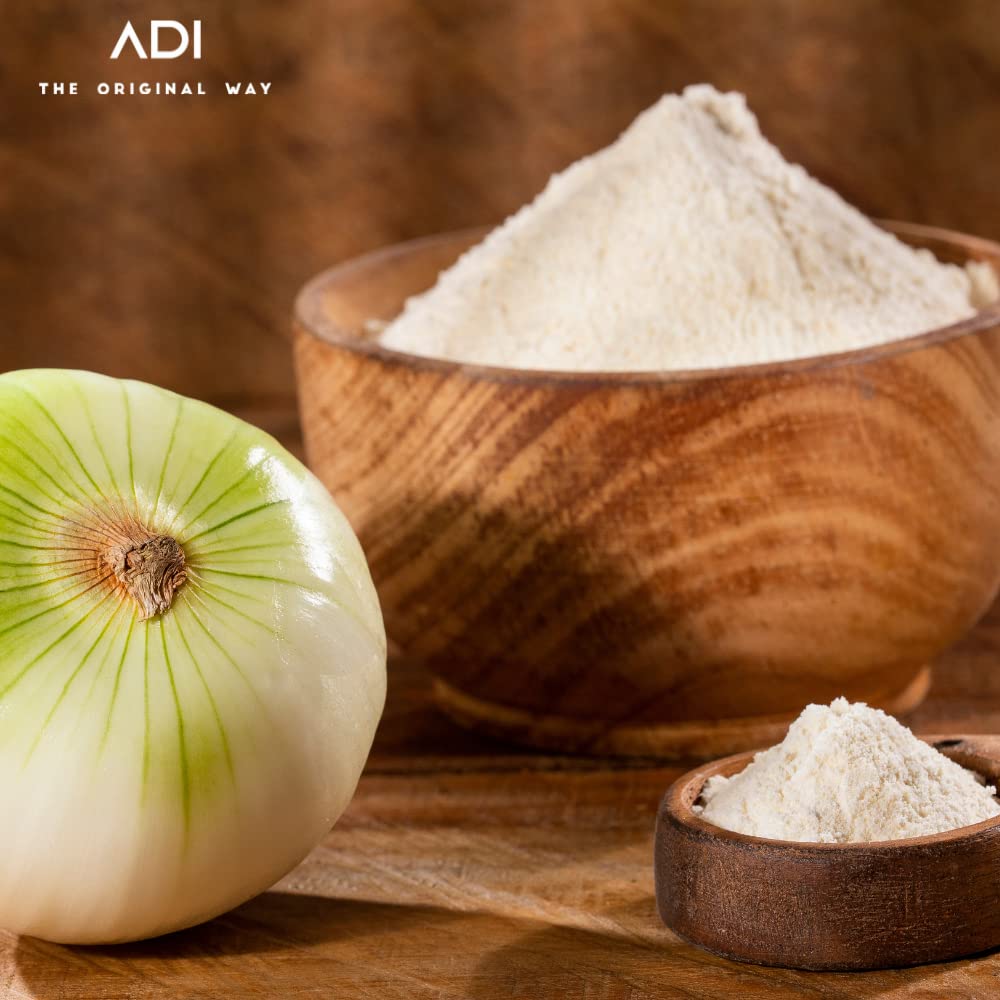 ADI USDA Certified Organic Onion Powder, For Seasoning & Cooking - 2.1 oz