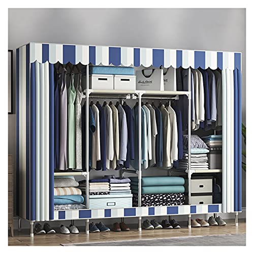 Wardrobe Big Capacity Closet Wardrobe Portable Wardrobe Closet Portable Clothes Closet Wardrobe Storage Closet Portable Closet Organizer Excellent Choice 66"L X 17.7"D X 67"H Combination Wardrobe