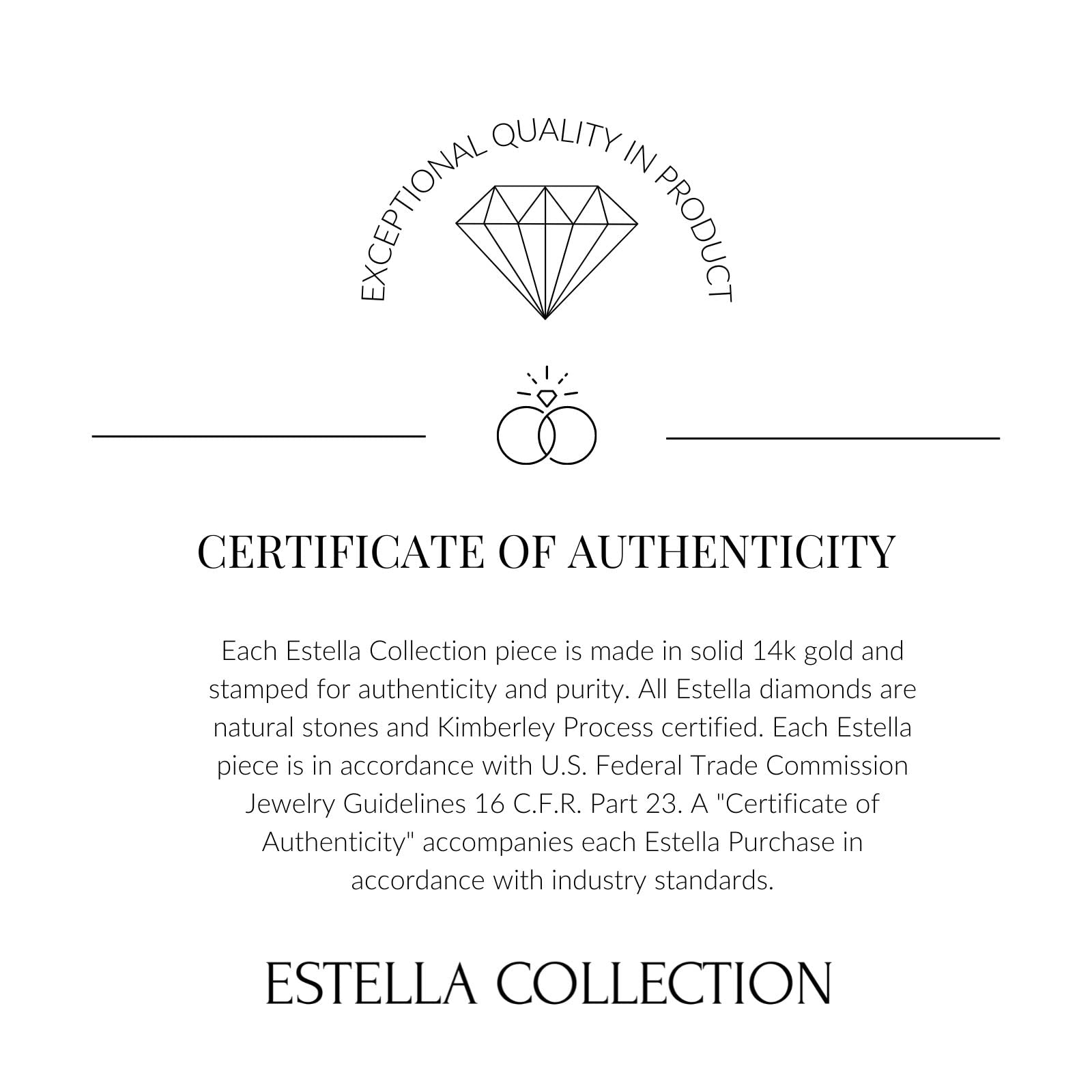 1/5 Carat Diamond Constellation Ear Crawler 14K Solid Gold Cartilage Stud Earring Helix Conch Diamond Ear Piercings Internally Threaded Flat Back (Carat 0.20ct, G-H, Clarity SI1-SI2) - Sold Separately