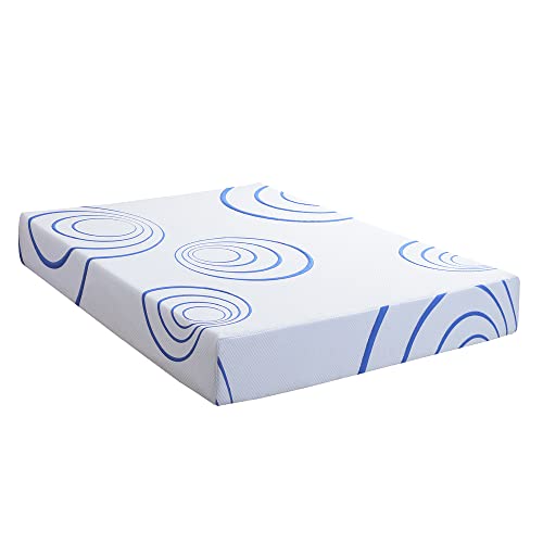 Vyfipt Twin Size Memory Foam Mattress 8 Inch Bed in a Box Bamboo Charcoal Infused Gel Foam Cooling Medium Firm Mattress - Breathable - No Box Spring Needed β Twin,8 Inch