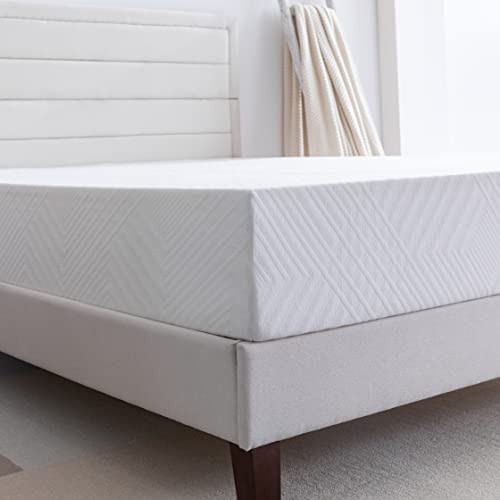 GPCRAC Memory Foam Full Size Mattress, 10 inch Gel Memory Foam Mattress for a Cool Sleep, Medium Firm Feel with Motion Isolating, Cool Sleep & Comfy Support