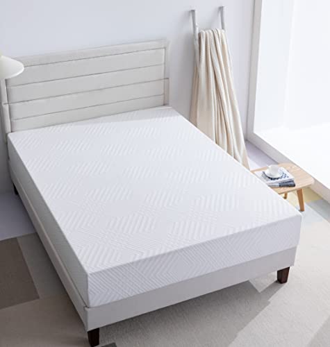 GPCRAC Memory Foam Full Size Mattress, 10 inch Gel Memory Foam Mattress for a Cool Sleep, Medium Firm Feel with Motion Isolating, Cool Sleep & Comfy Support