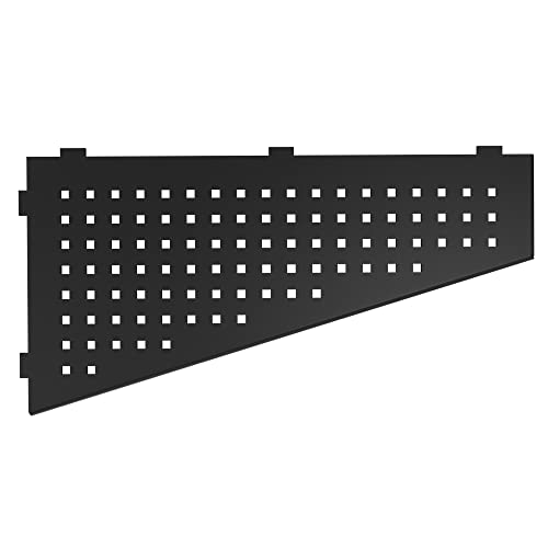 Bernkot Corner Shower Shelf Matte Black 12" 304 Stainless Steel Quadrilateral Floating Shelf Grid Design Recessed Bathroom Shelf for Tiled Wall, No Drilling,2 Pack