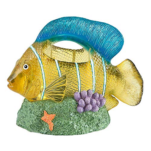 Under The Sea Lotion Pump/Toothbrush Holder/soap Dish/Wastebasket 4pc Set 4 Piece Animal Print Casual Resin Multi-Size