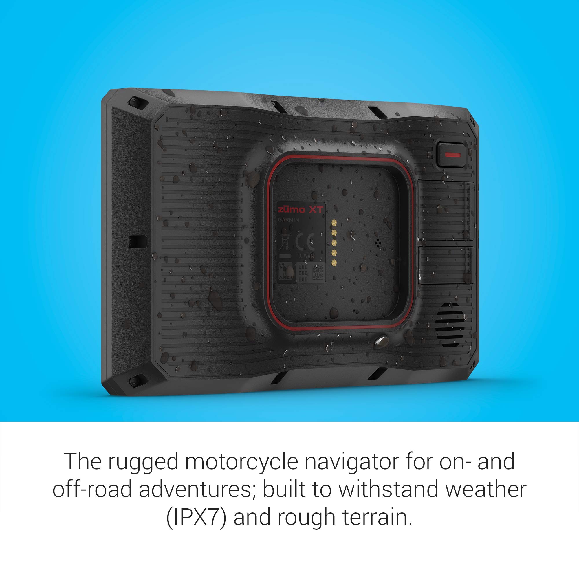 Garmin zūmo XT, All-Terrain Motorcycle GPS Navigation Device, 5.5-inch Ultrabright and Rain-Resistant Display (Renewed)