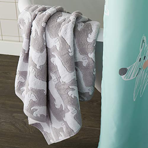 SKL Home by Saturday Knight Ltd. Dog 2 Pc Hand Towel, Gray