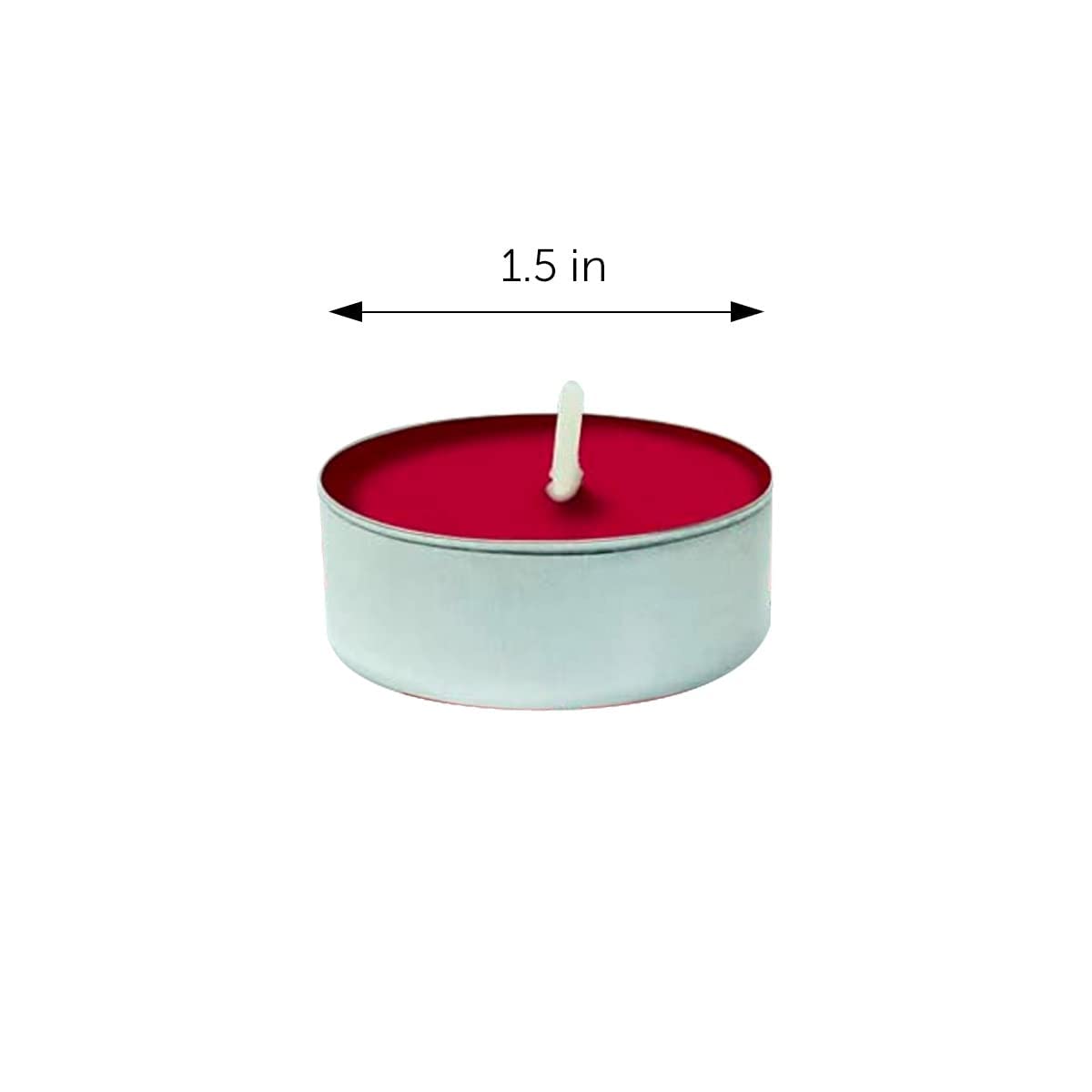 DecorRack 30 Tealight Candles, Apple Cinnamon Scented, Pleasant Fragrance Candle, Aromatherapy, Scented Home Decor, Votive Long Lasting Candles (Pack of 30)