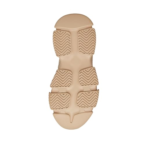 Steven Madden Women's Possesion Sneaker, TAN, 9.5
