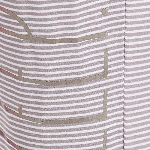 Rae Dunn Women's Sleepwear, Sleep & Dream 2-Pack Pajama Joggers for Women with Pockets, Pajama Pants for Women, Light Gray and Black, Large