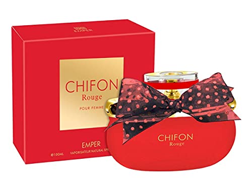Emper Chifon Rouge pour femme eau de parfum for women 100 ml/ 3.4 Fl. Oz