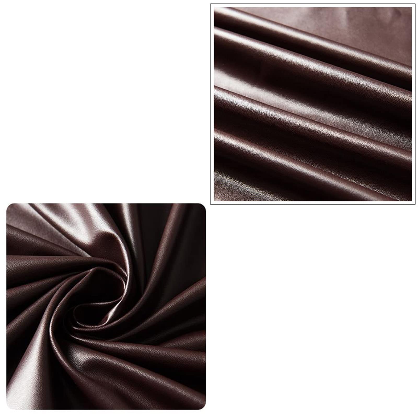 ZHOUZHOU Set of 2 PU Leather Sofa Armrest Cover Waterproof Furniture Arm Protector Stretch Couch Recliner Armchair Arm Covers Chairs Sofas Arm Slipcovers,Brown