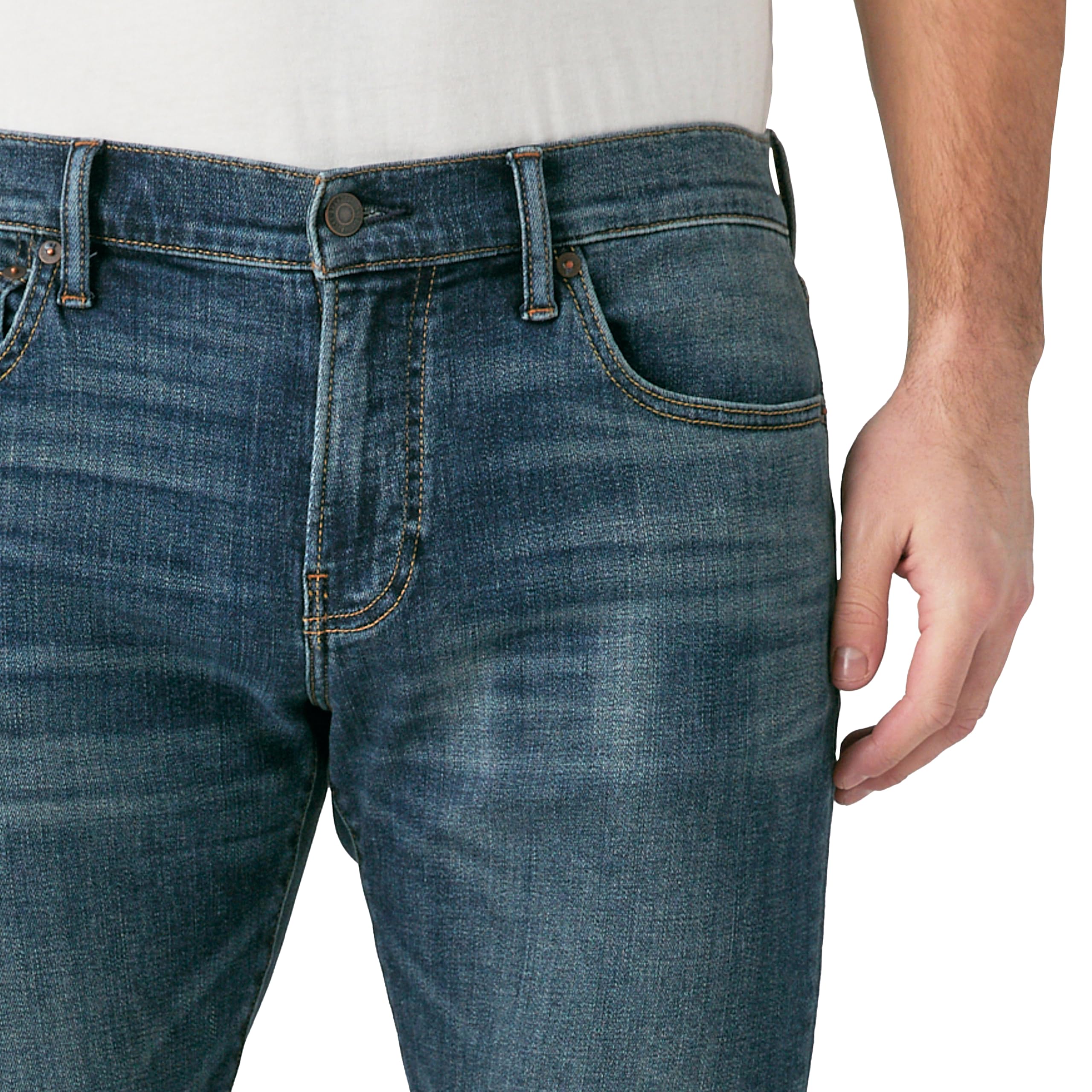 Lucky Brand Men's 110 Slim Coolmax Stretch Jean, Mcarthur, 32Wx30L