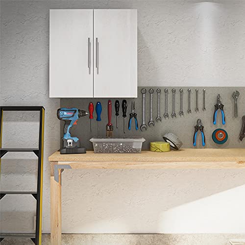 SystemBuild Evolution Camberly 24" Wall Cabinet, Ivory Oak