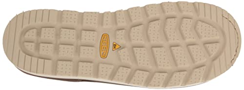 KEEN Utility Men's Work Boots, Belgian/Off White, 13 Wide