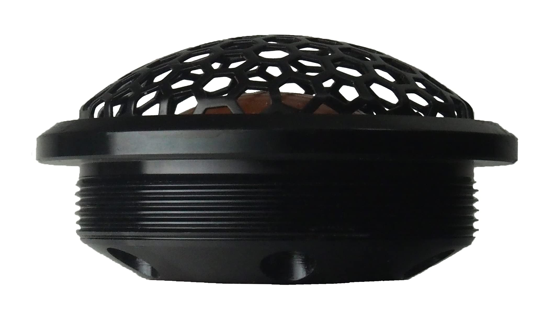 BZRK Audio RS-T150 1 Inch Dome Tweeters for Car -150 watts Each- Aluminum/Neodymium - Flush Mount Only Black/Copper