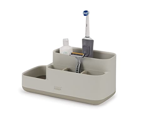 Joseph Joseph EasyStore - Bathroom Storage Caddy Organiser for bathroom accessories - Ecru
