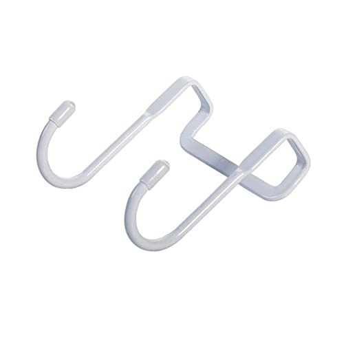 Clothes Rack Multifunctional Over The Door Clothes Rack No Trace S-Type White