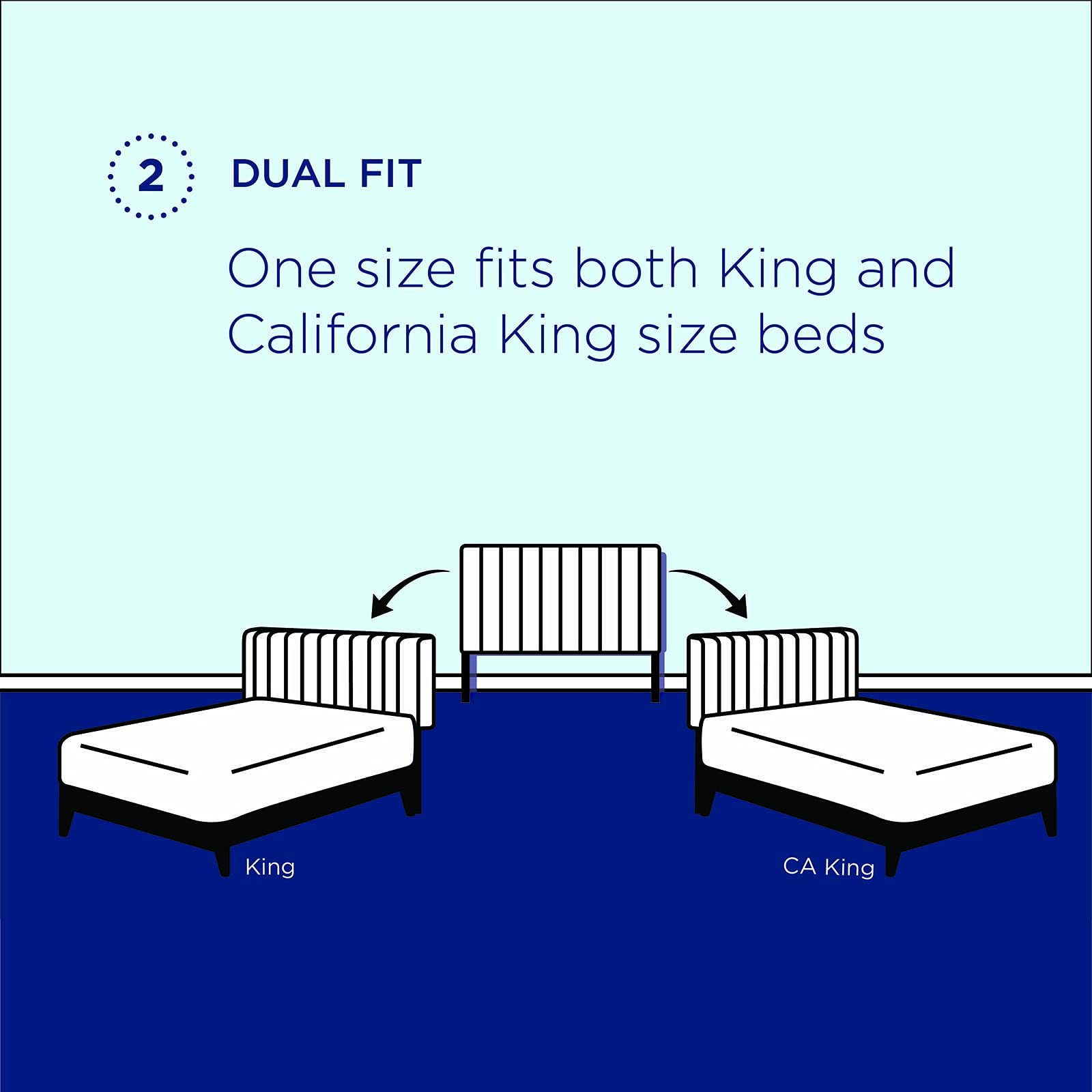 Modway MOD-6411-LGR Sophia Tufted Performance Velvet King/California King Headboard, Light Gray