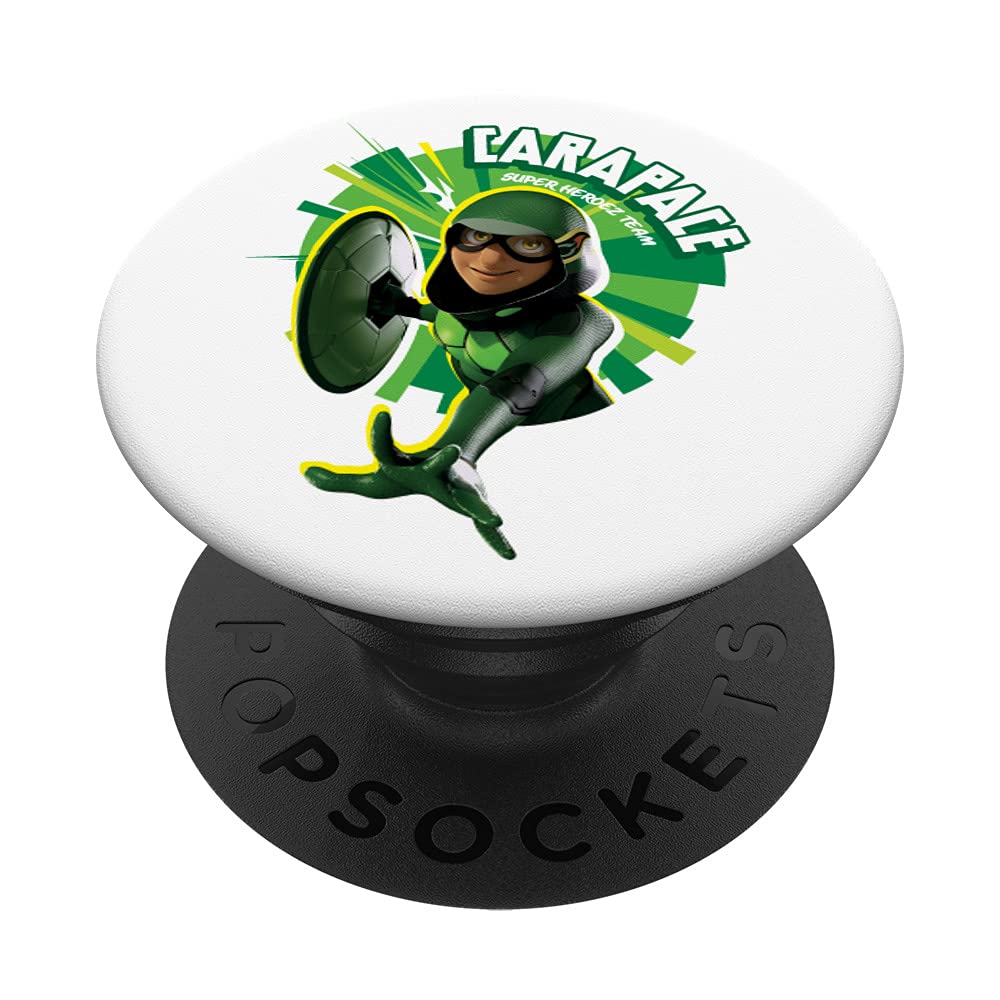 Miraculous Collection Carapace Super Heroez Team PopSockets Swappable PopGrip