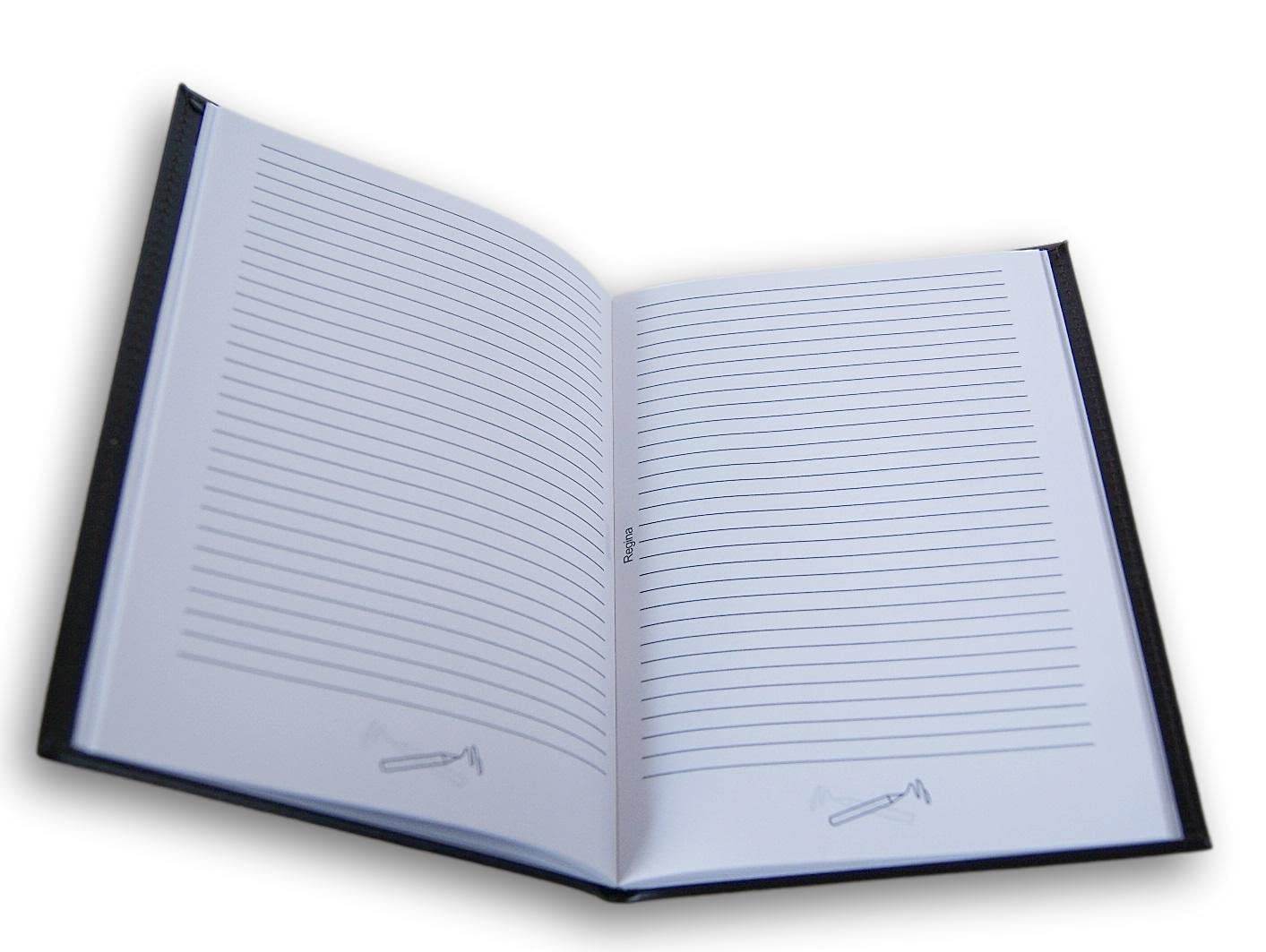 Planners Address & Contacts Book - Faux Brown Leather - 5 x 7 Inches