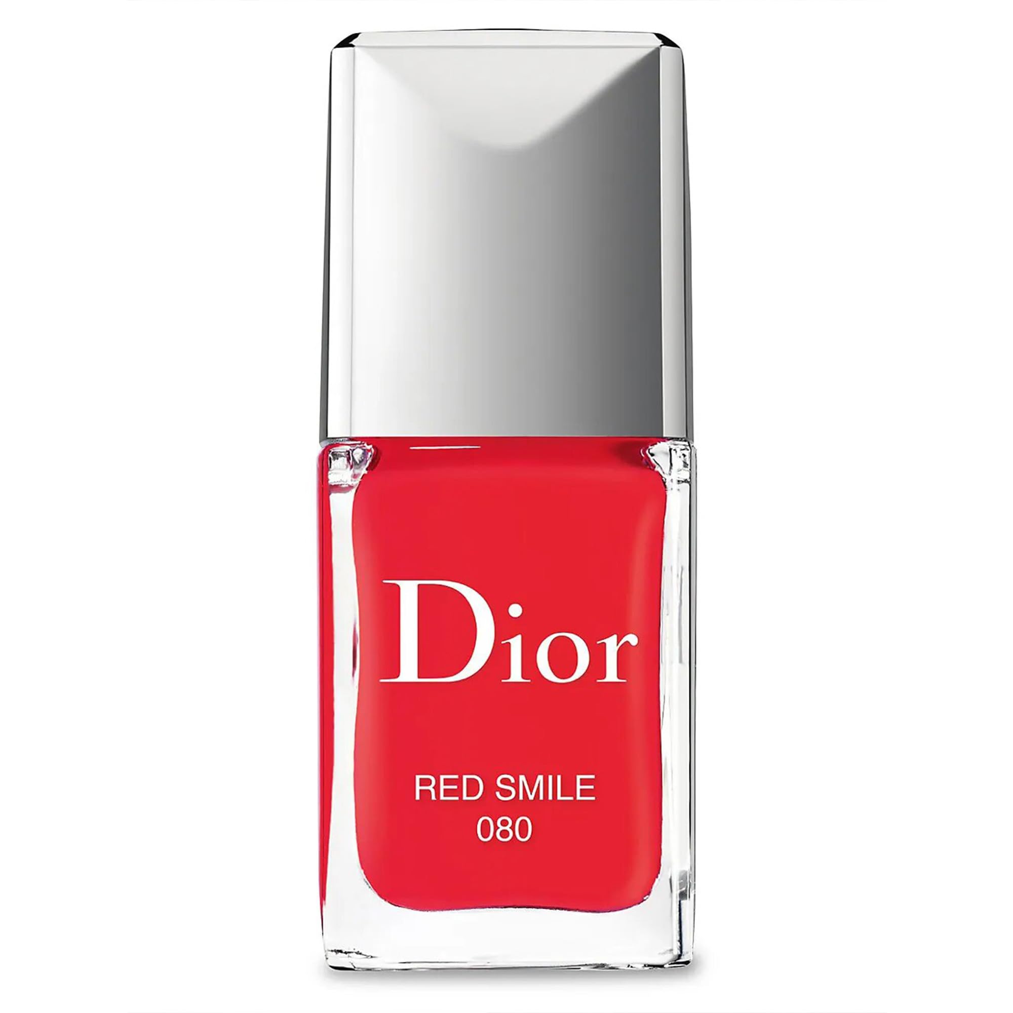 Dior vernis Couture Colour Gel Shine and Wear Protective Nail Care 080 Red Smile 10 ml