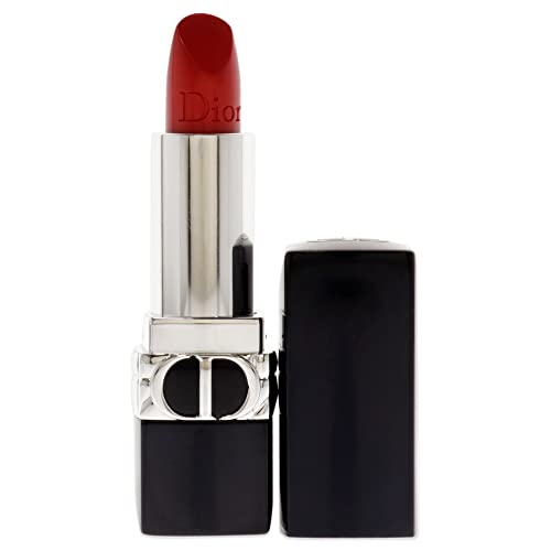 Christian Dior Rouge Dior Couture Lipstick Satin - 080 Red Smile Lipstick (Refillable) Women 0.12 oz