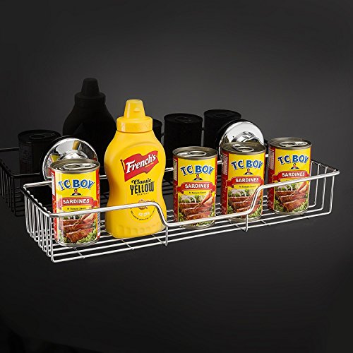 SANNO Suction Cup Shower Caddy with Hooks,Powerful Suction Cup Bathroom Shower Caddies,Bath Shelf Storage Combo Organizer Basket, Bathroom Accessories for Shampoo Conditioner Rustproof Stainless Steel(set of 2)
