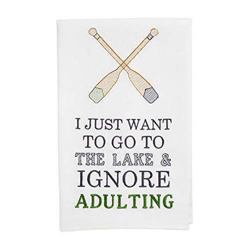 Ignore Adulting Lake Towel