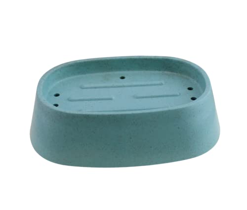 Bathroom Accessories Set 4 Piece Accesorios para Baños Soap Dispenser, Soap Dish, Tumble, Toothpaste-Toothbrush Holder (Teal)