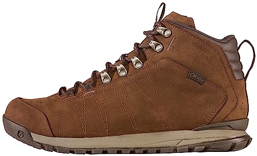 Oboz Bozeman Mid Leather B-DRY Hiking Boot - Men's Dark Earth 10