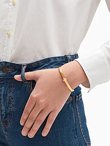 Kate Spade New York Everyday Spade Thin Metal Bangle, Gold Tone