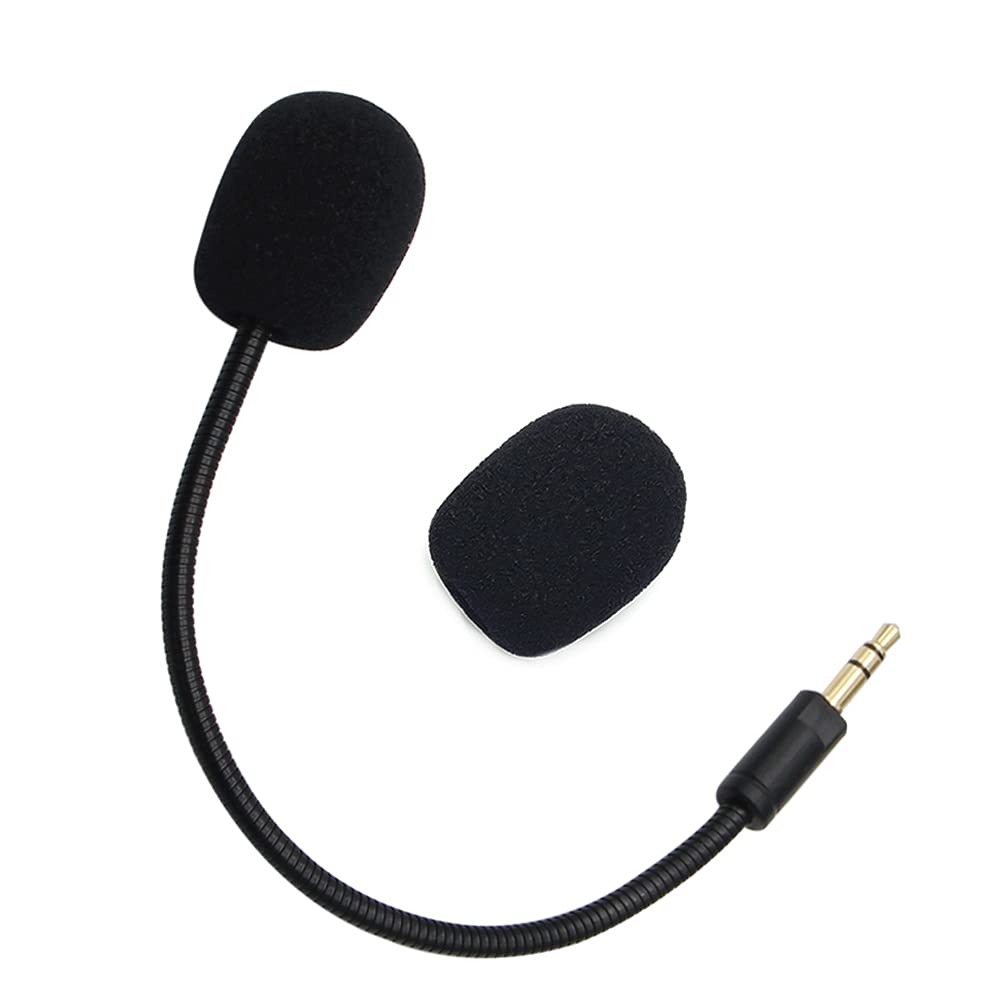 Electra V2 Mic Replacement, Replaceable 3.5mm Game Microphone Gooseneck Mic Boom for Razer Electra V2 USB 7.1 Surround Sound Gaming PS4 Xbox One Nintendo Switch Computer PC Headphones Headsets