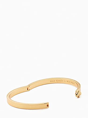 Kate Spade New York Everyday Spade Thin Metal Bangle, Gold Tone