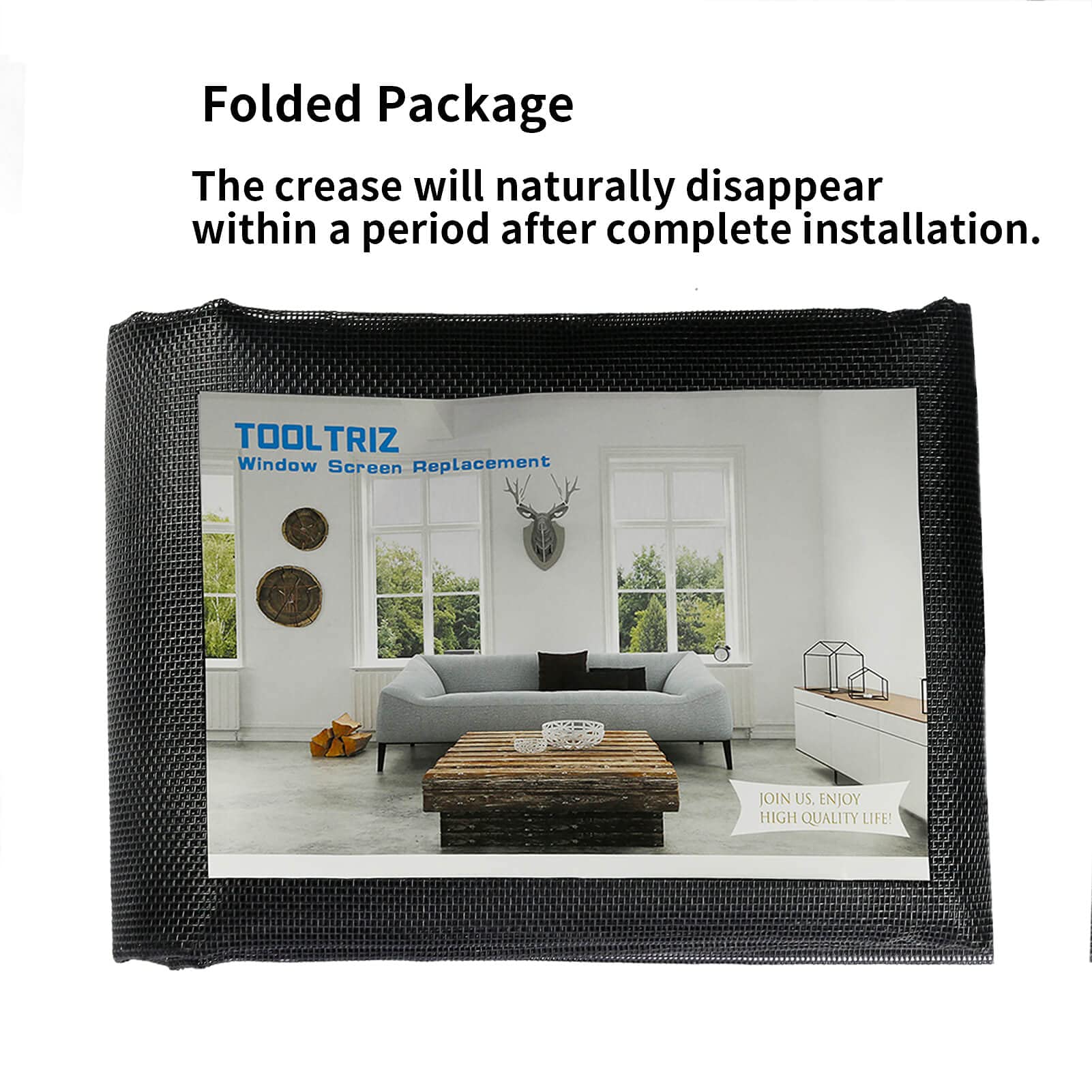 Tooltriz Pet Proof Window Screen Replacement, 39“ x 100" Upgraded Thicken Charcoal Fiberglass Mesh for Sliding Pet Screen Door Repair Kit - Screen Door Protector for Dogs Patio Screen mesh