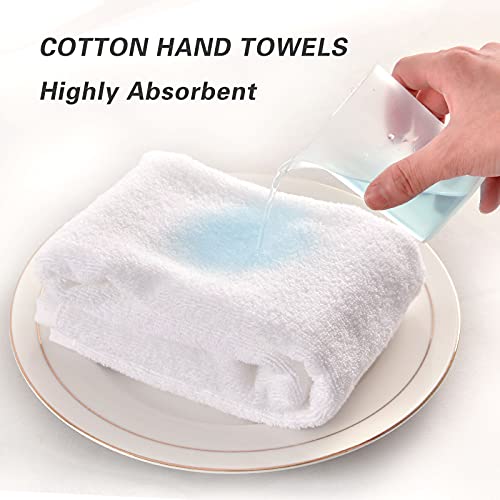 Funny Halloween Hand Towels for Bathroom Decorative White Cotton Hand Towel Set 2 Pack Monogrammed L