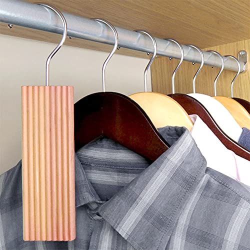 4 Pieces Cedar Hang Ups Natural Cedar Blocks Ceder Hangers Cedar Blocks Cedar Hangers Blocks Cedar Wooden Hangers Cedar Planks Storage Accessories for Clothes Storage