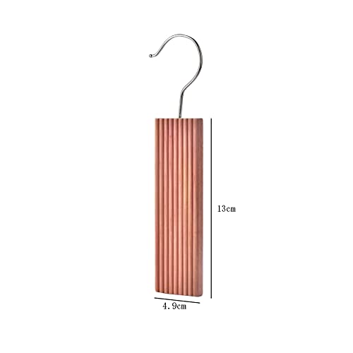 4 Pieces Cedar Hang Ups Natural Cedar Blocks Ceder Hangers Cedar Blocks Cedar Hangers Blocks Cedar Wooden Hangers Cedar Planks Storage Accessories for Clothes Storage