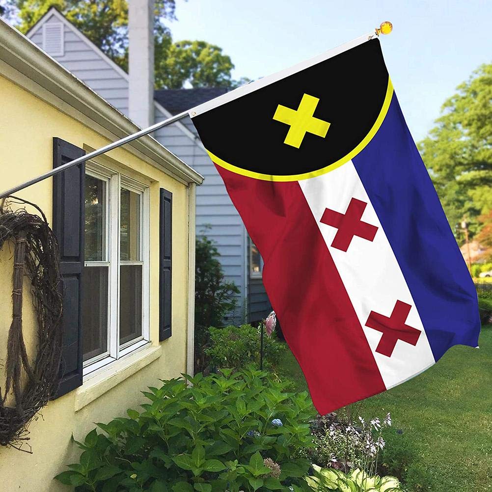 Shiker Lmanburg Flag Dream SMP Flag 3x5 Ft Double-Sided Printing with 2 Gronments Indoor Outdoor Decoration