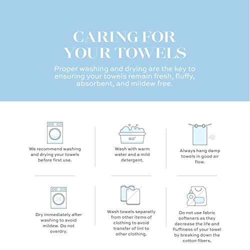 Luxury White Bath Towels Extra Large | 100% Soft Cotton 700 GSM Thick 2Ply Absorbent Quick Dry Hotel Bathroom Towel | 27x54 Inch | White | Set of 4