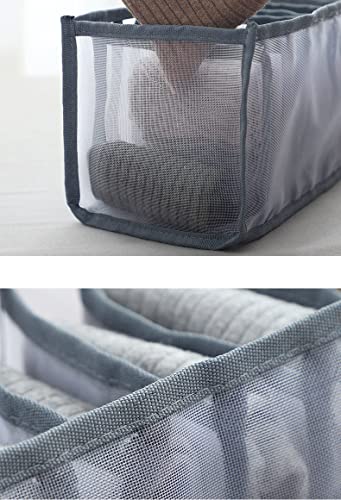 SERN Drawer Closet Foldable Underwear Organizer for Sock/Ties,Bras,Underwear Storage Box