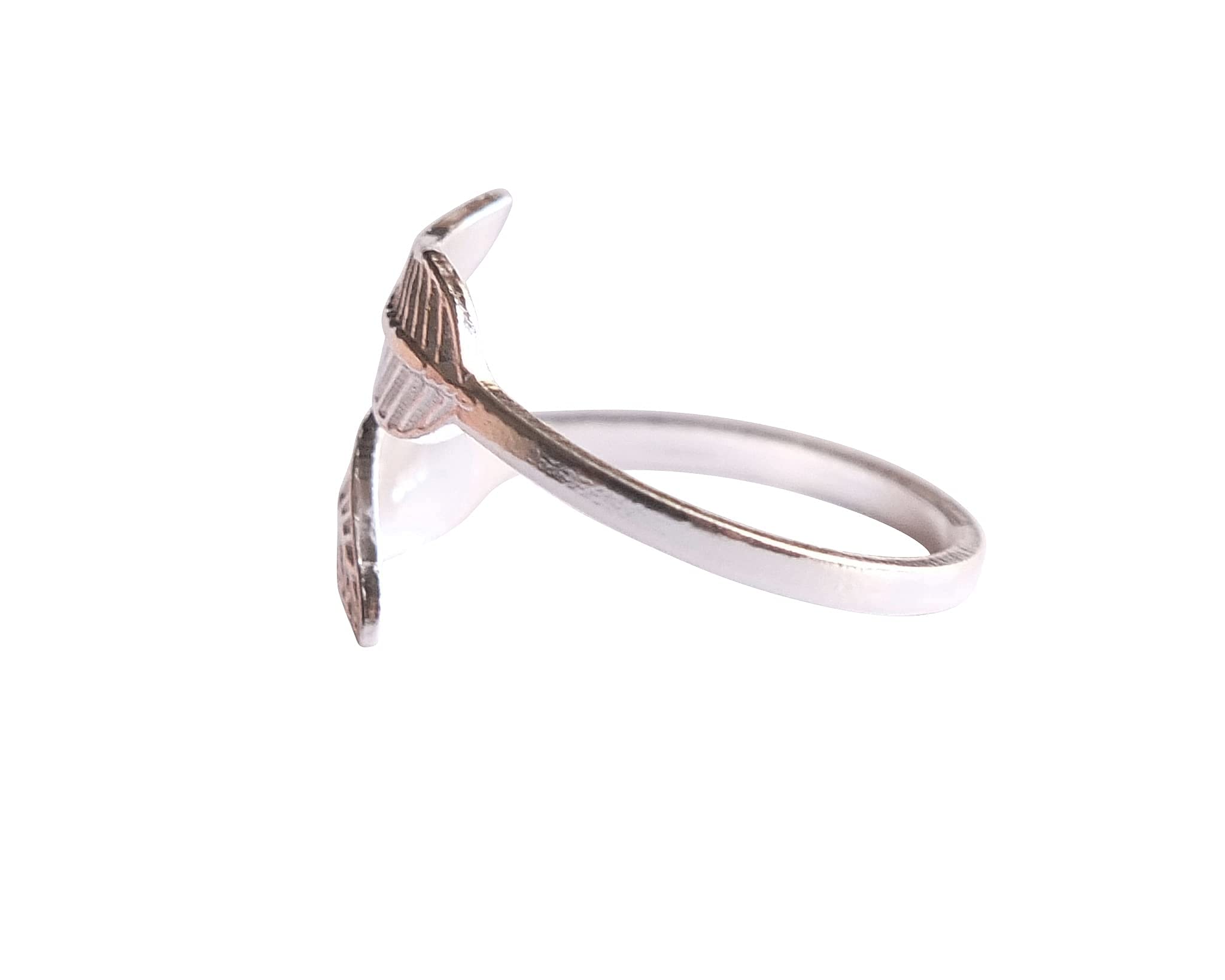Handmade Silver Leaf Wrap Adjustable Toe Ring, 925 Sterling Silver, Classic Floral Open Toe, Pinky or Knuckle Rings for Women, foot bare jewelry, By MiYa Jewelry Creations