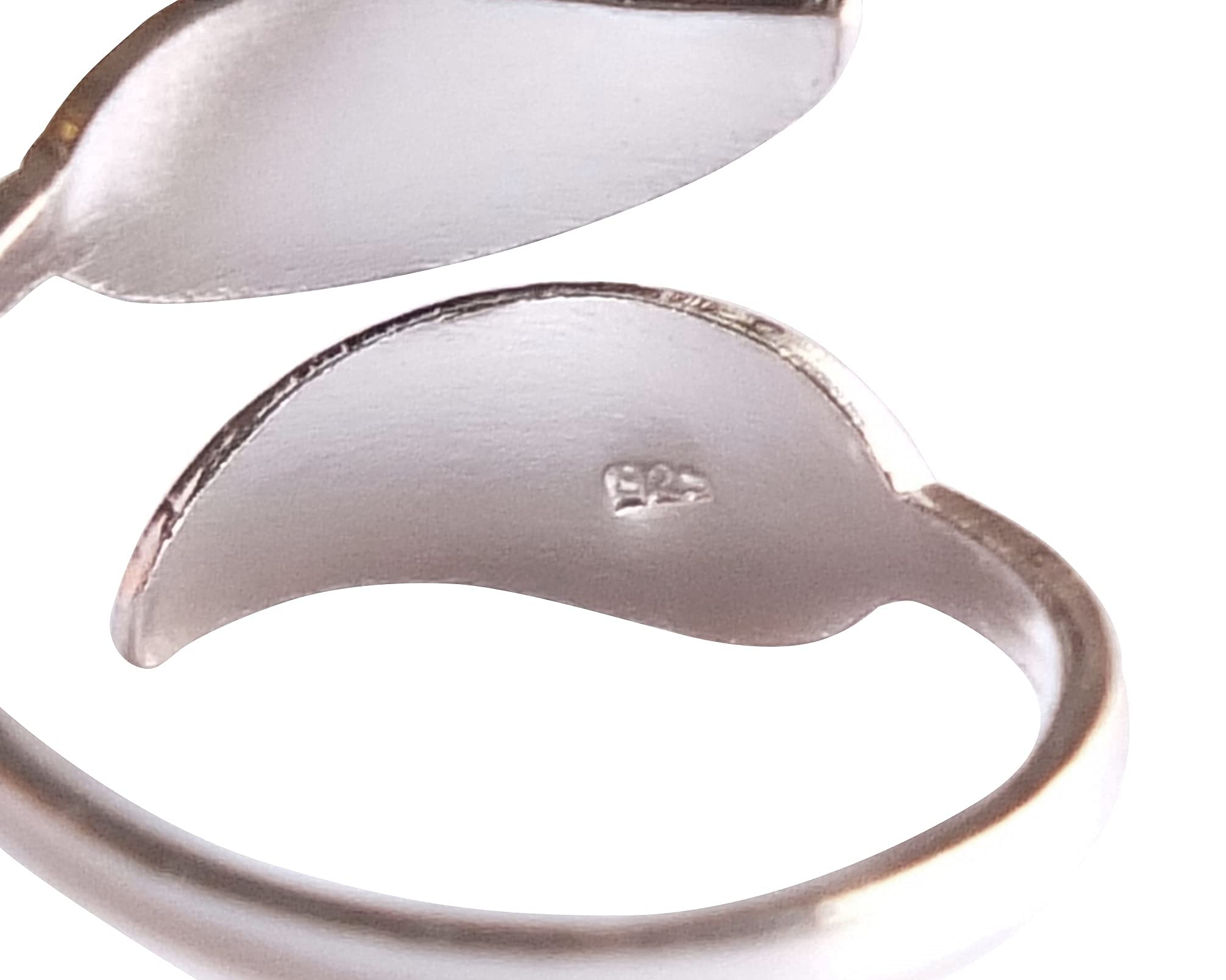 Handmade Silver Leaf Wrap Adjustable Toe Ring, 925 Sterling Silver, Classic Floral Open Toe, Pinky or Knuckle Rings for Women, foot bare jewelry, By MiYa Jewelry Creations